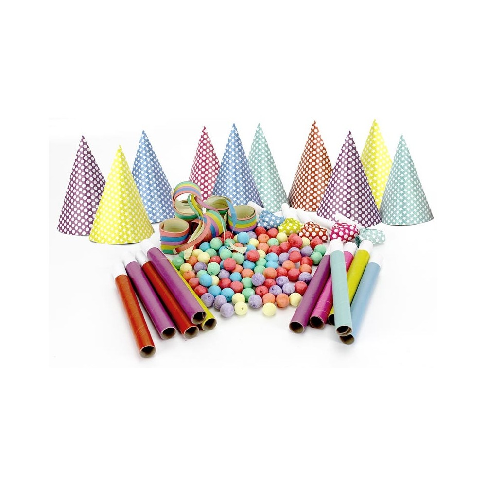 Pochette cotillons 10 personnes